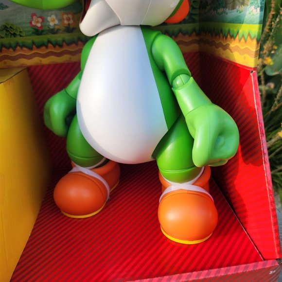 Nintendo | Toys | New Nintendo Super Mario Lets Go Yoshi 2 Tall ...